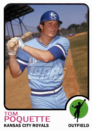 1973 Topps Baseball Card Update Series: 1973 Kansas City Royals - 88-74 ...