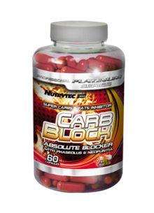 SUPLEMENTOS DEPORTIVOS: CARB BLOCK 60 CÁPSULAS