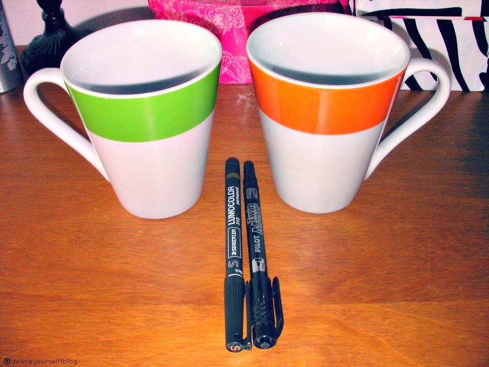 DIY | Writing On Mugs - MARIANA.CHETA | fashion&lifestyle