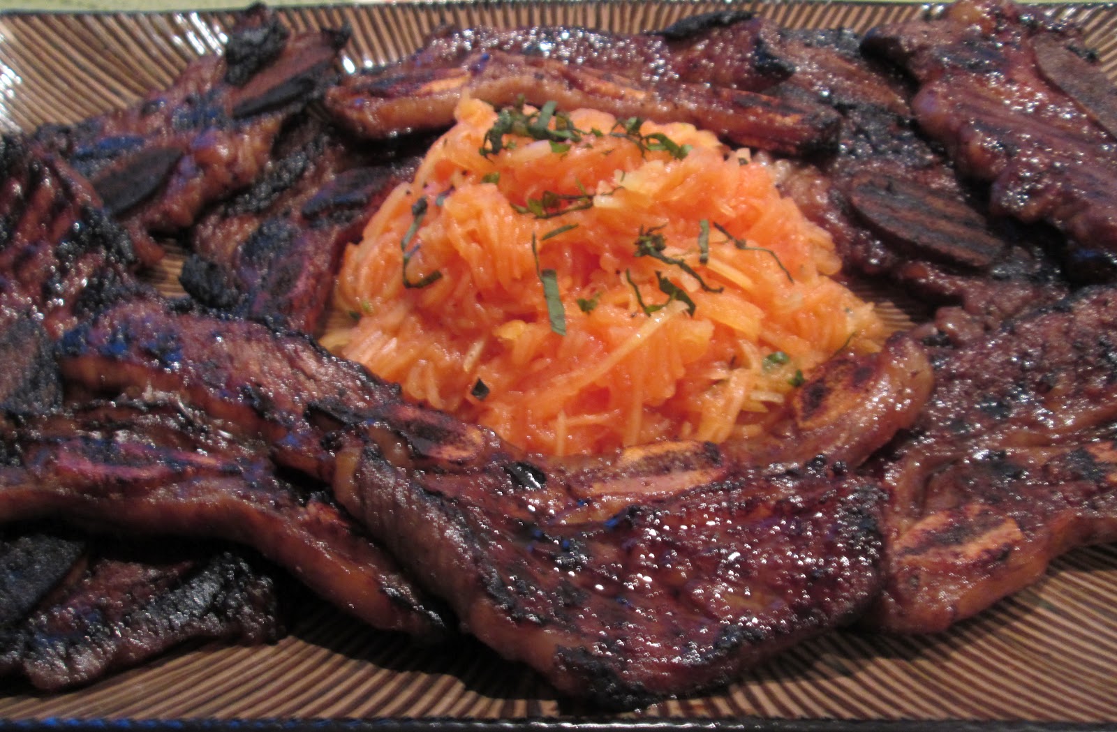 Food for Thought . . .: Kalbi Beef (Korean BBQ Ribs)