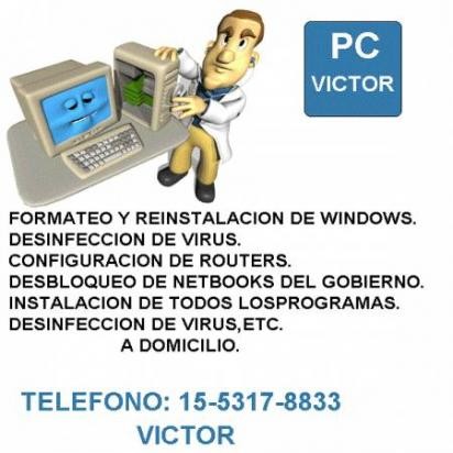 SERVICIO TECNICO DE PC A DOMICILIO EN MATADEROS: ARREGLO DE ...