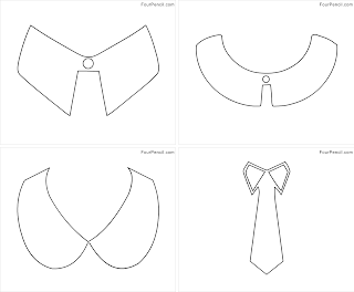 Four Coloring: Free printable Collar coloring pages for kids