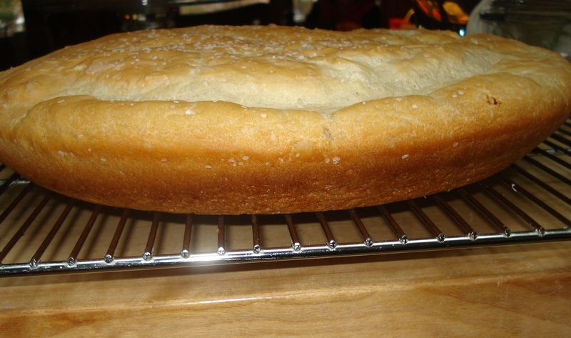 Eastern European Cuisine: Easy No Knead Pogača ~ Pogacha ~ Serbian Flat ...