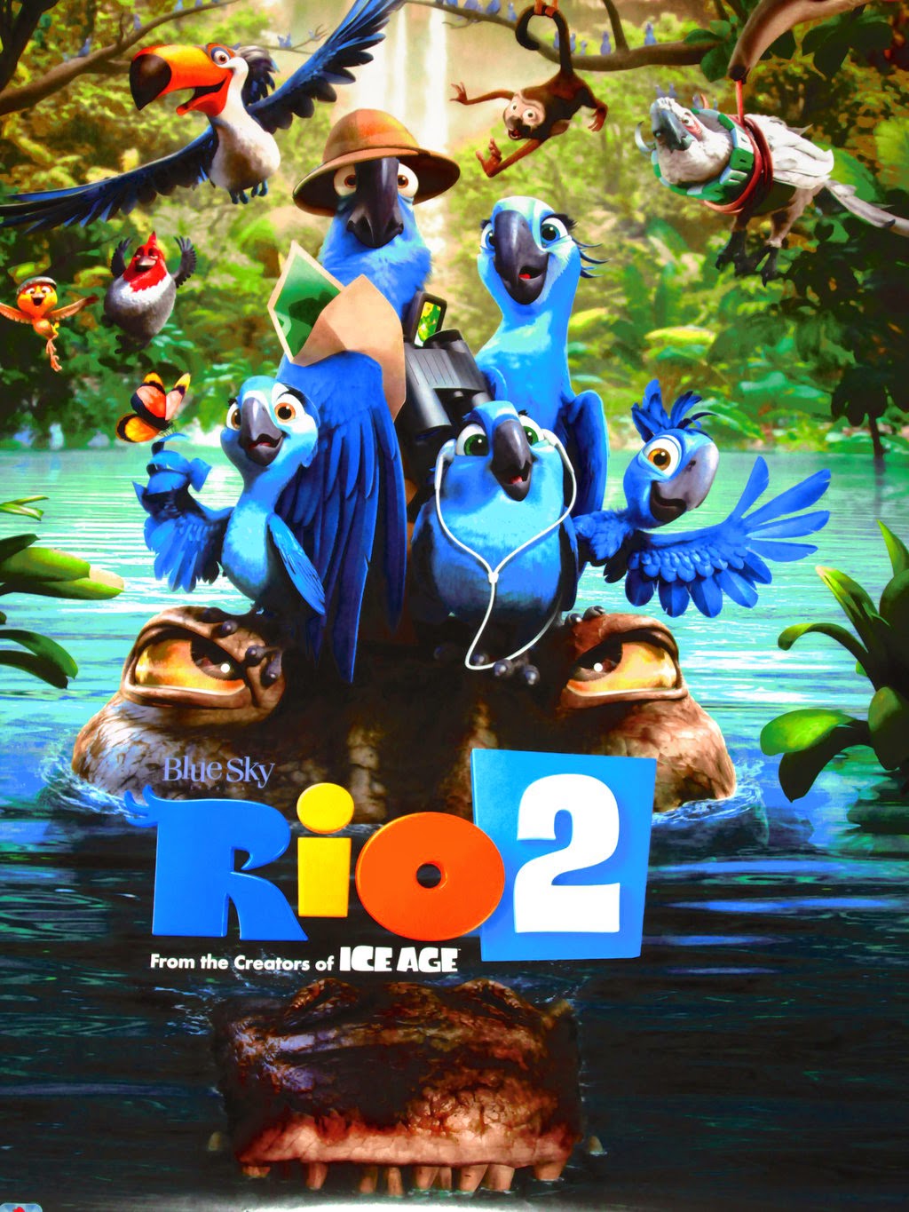 Fred Said: MOVIES: Review of RIO 2: Vibrant Avian Entertainment