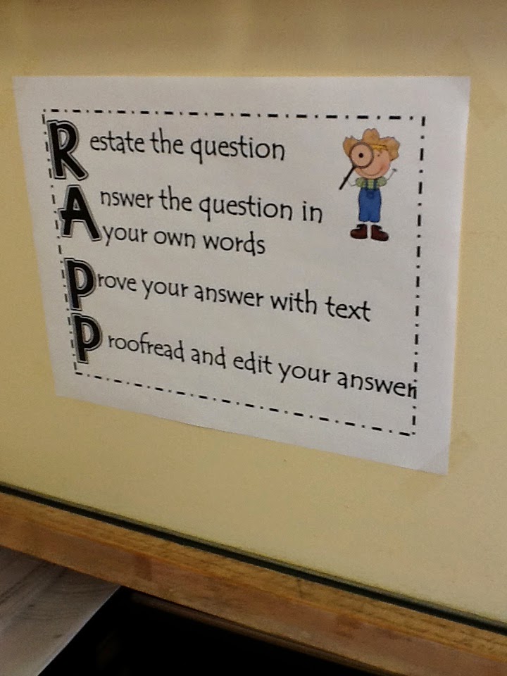 Who's Who and Who's New: RAPP- Restate, Answer, Prove, Proofread