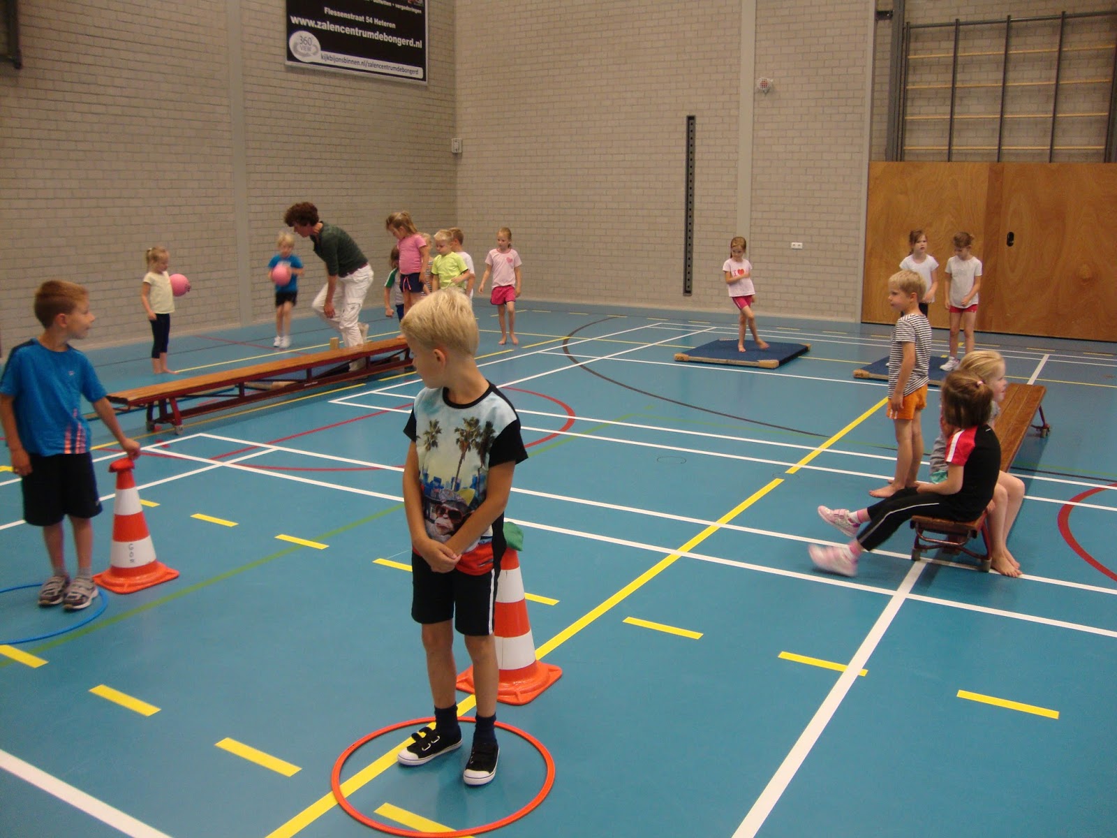 Groep 1 en 2 A: De gymles.