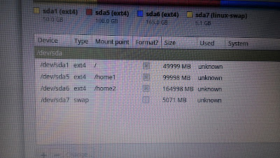 Membagi partisi di linux mint. ~ Rahmad Blog
