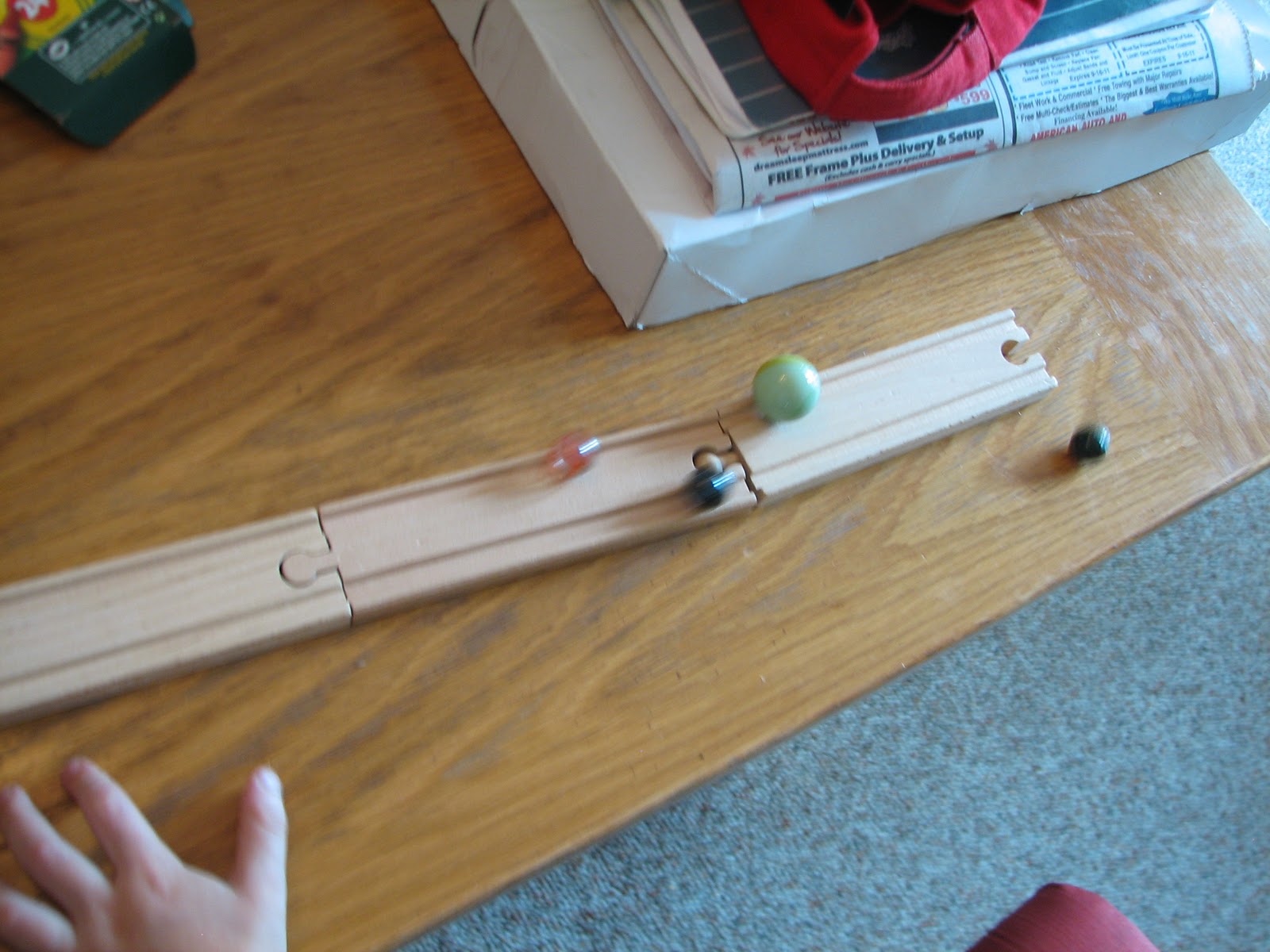 Science Matters: Update: Momentum in a Collision