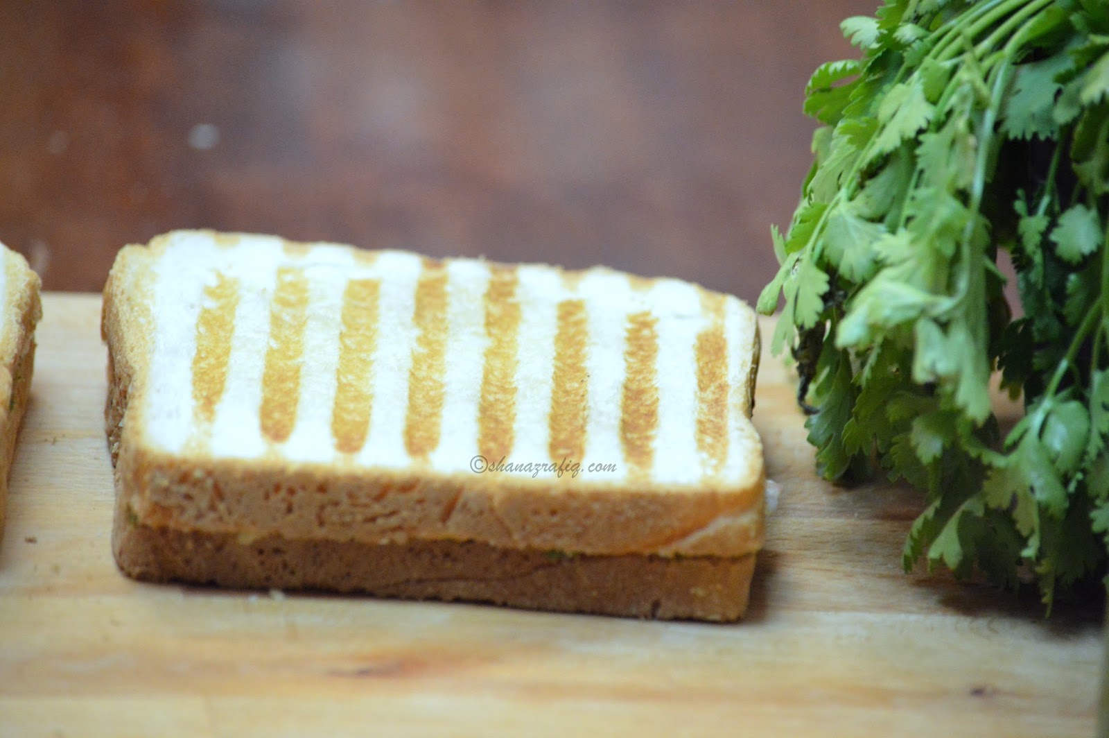 Bombay Style Grilled Vegetable Sandwich - Shanaz Rafiq Recipes