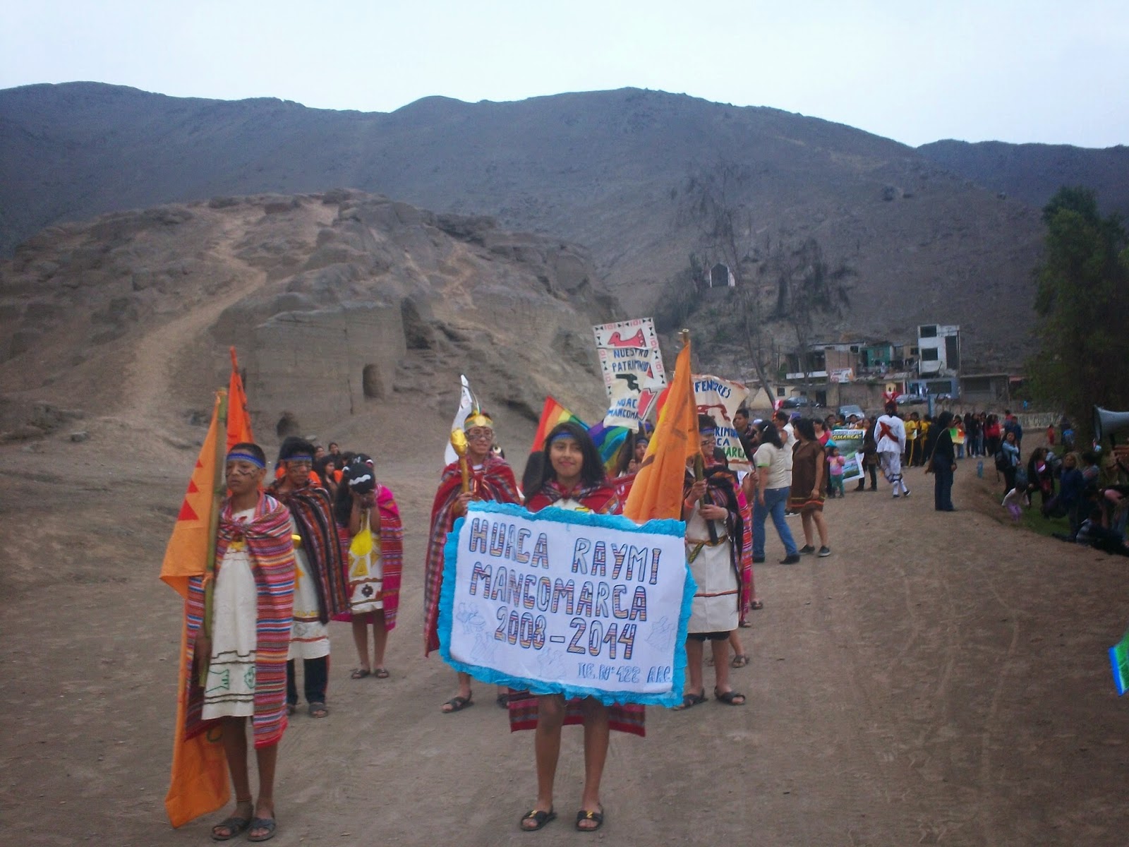 Huacas de Mangomarca: 2014-PROMOVIENDO LA VALORACIÓN Y DEFENSA DE ...