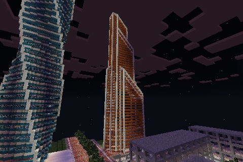 Meu Mundo do Minecraft: Mercury City Tower