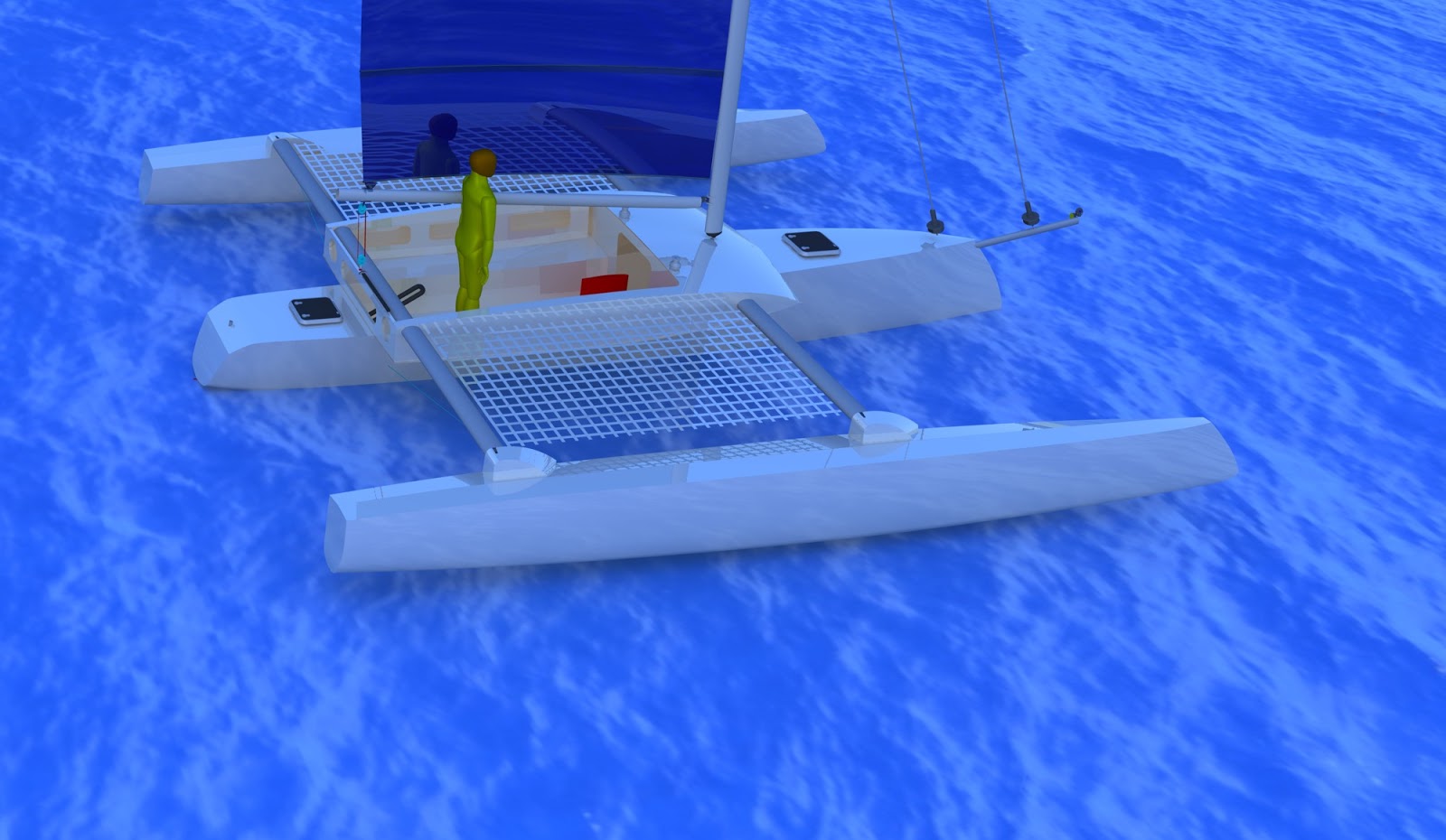 Trimaran Projects and Multihull News: Kurt Hughes, updates to Daysailor ...