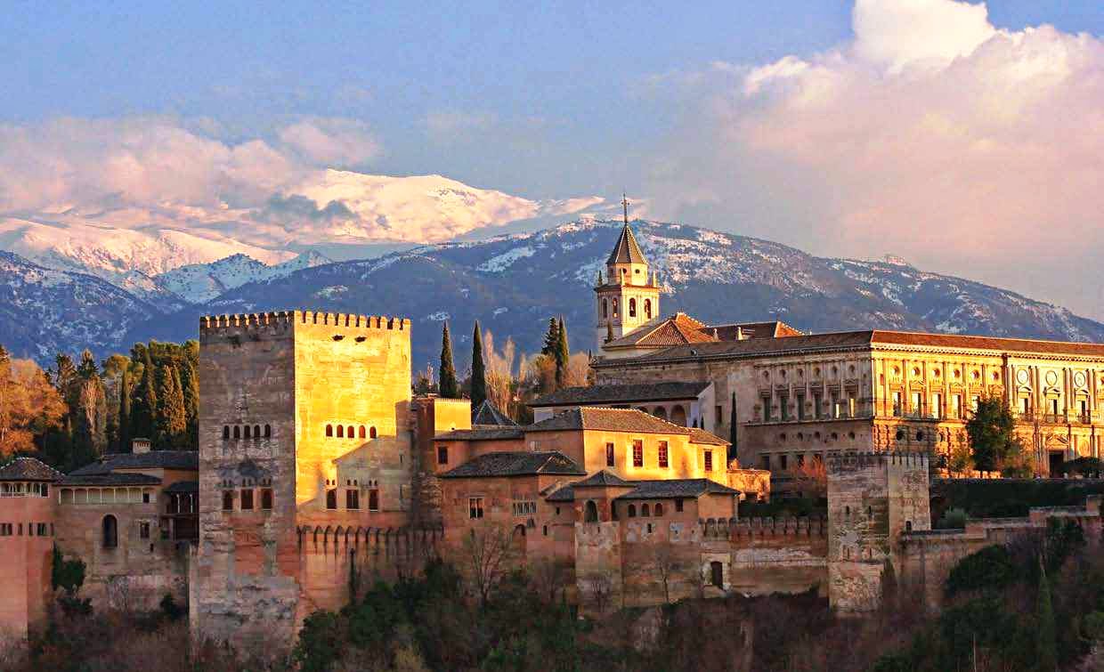 Alhambra Palace and Fortress Complex in Granada, Spain ~ Information ...