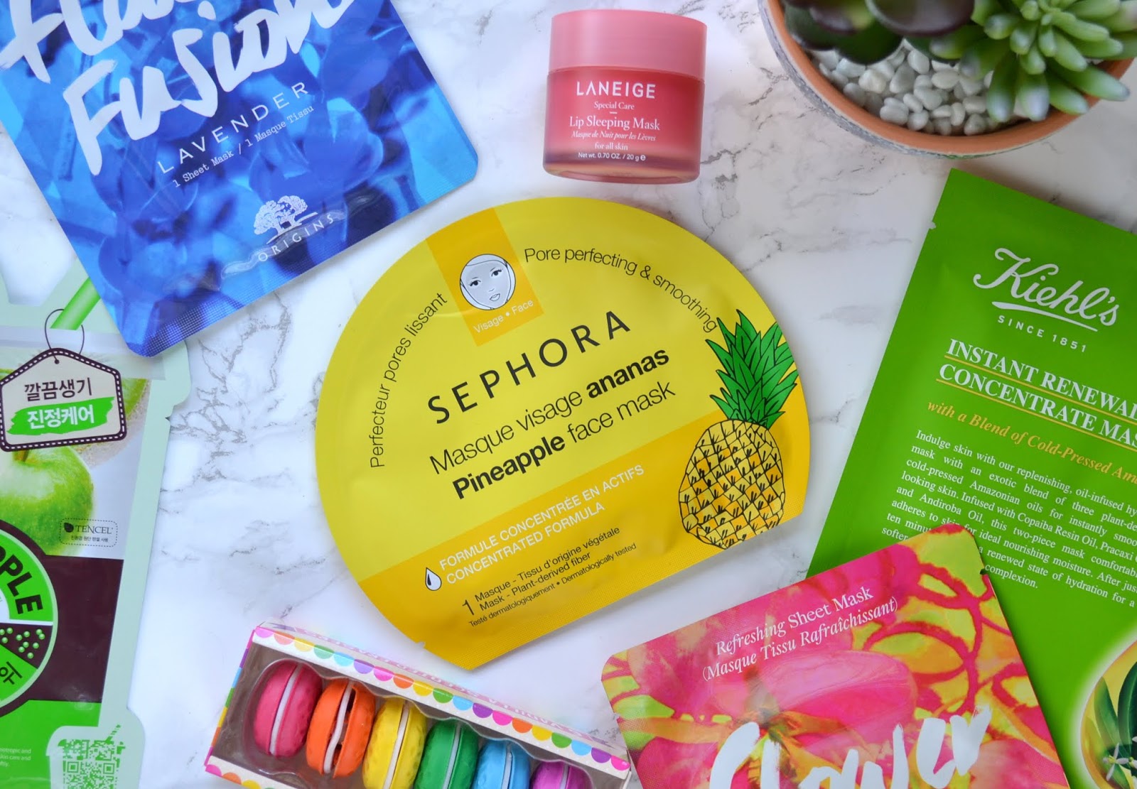 SKINCARE | Sephora Collection Face Masks in Rose, Coconut and Pineapple ...