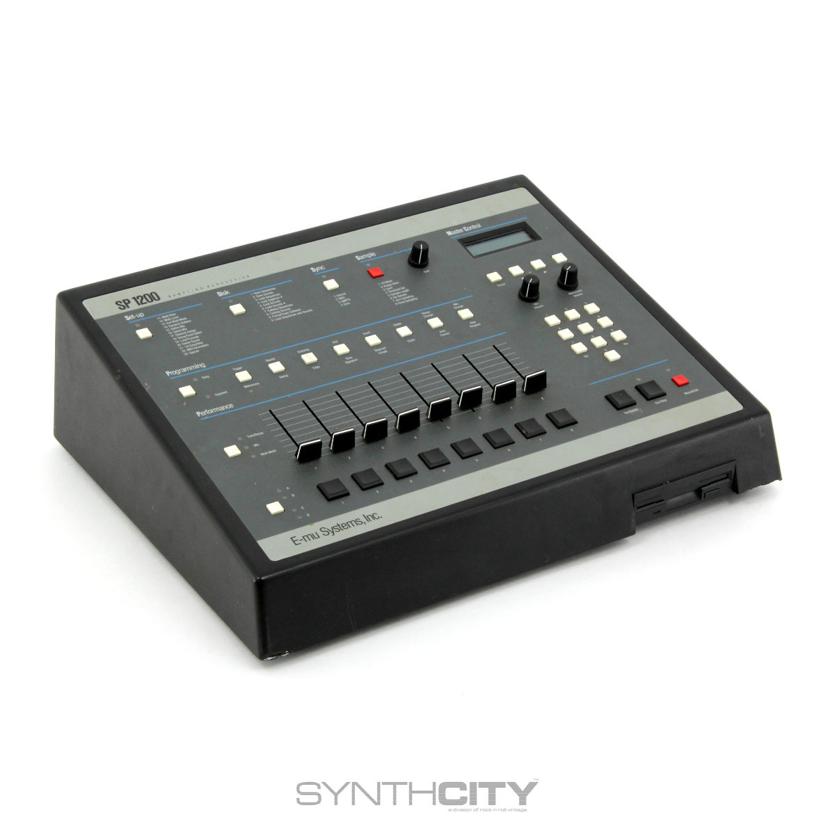 MATRIXSYNTH: E-mu SP-1200 Sampler / Drum Machine SN 099302252