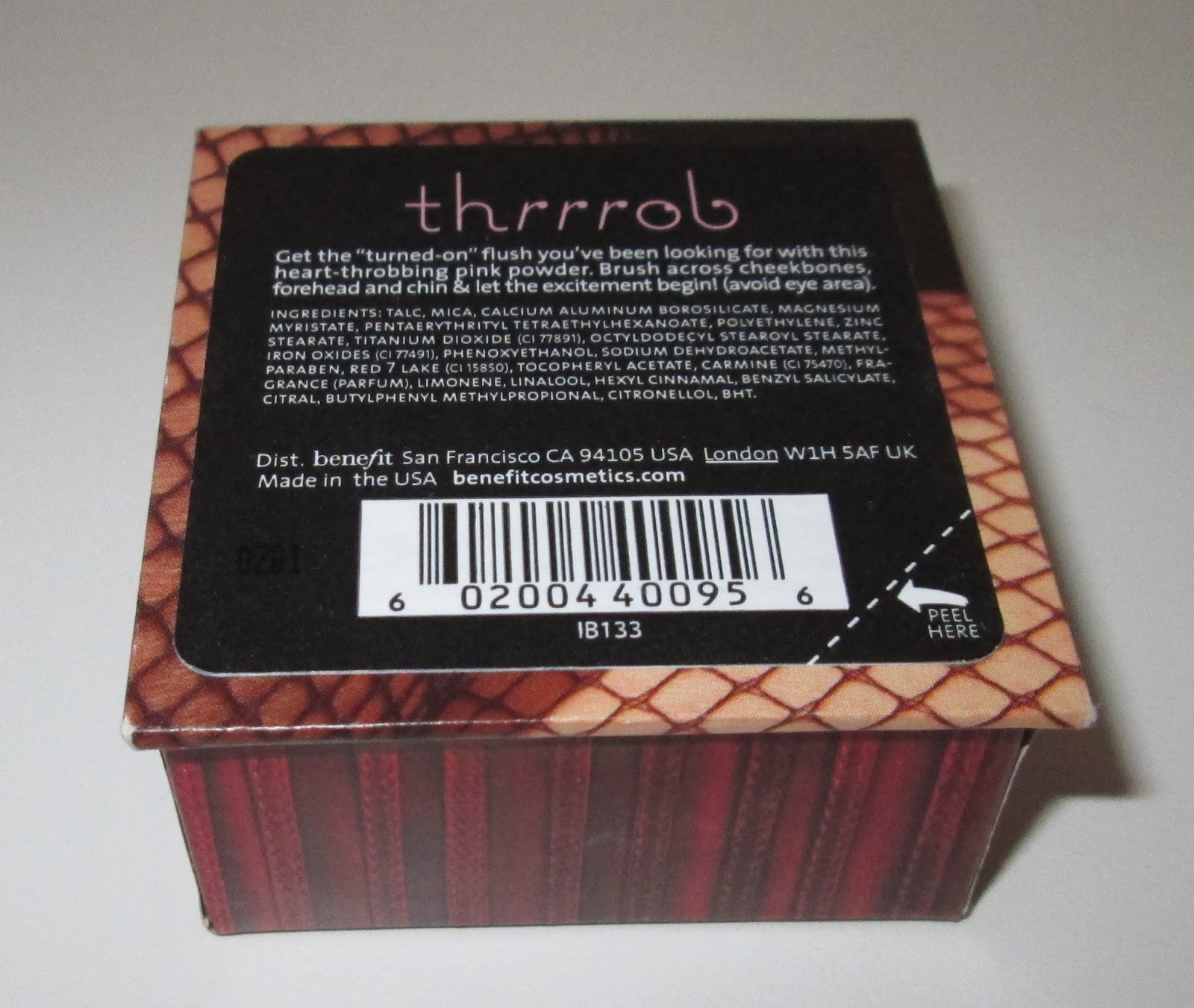 [Review] Benefit Box O'Powder thrrrob