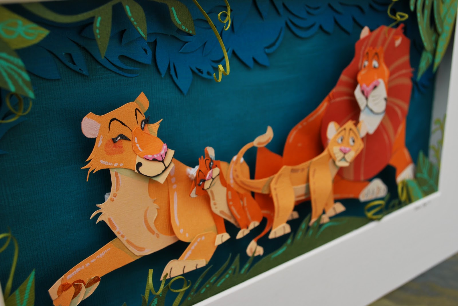 Caroline Boyk's Blog: Paper Lion Family
