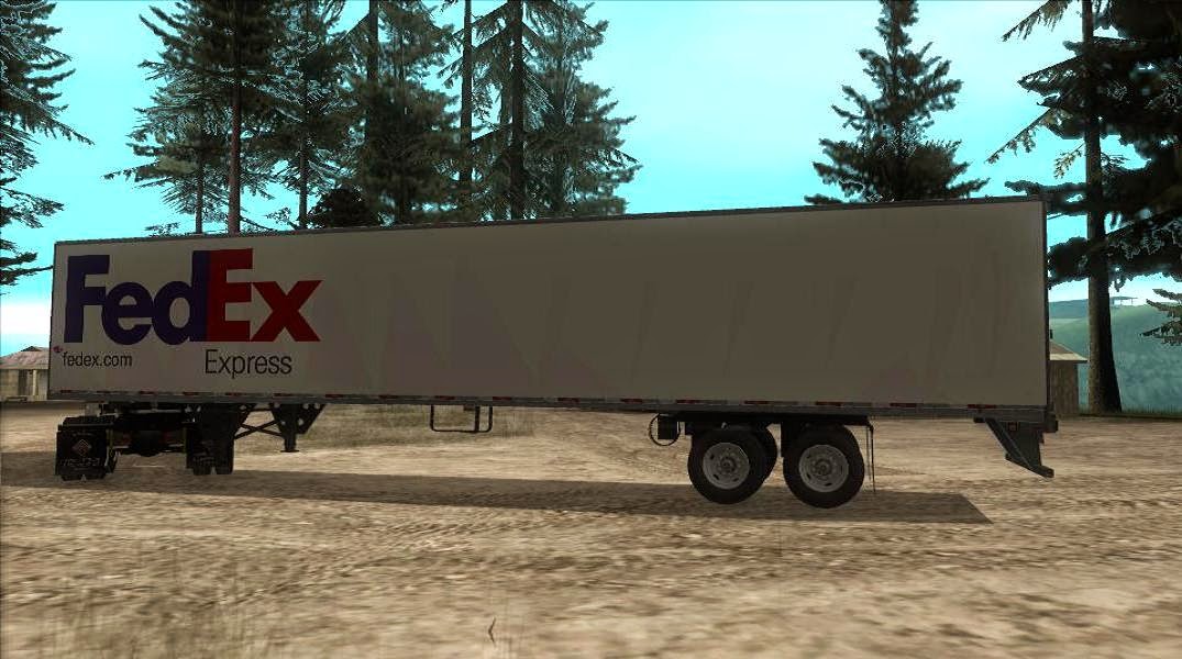POPO-SPOT: [REL] FedEx Express Trailer