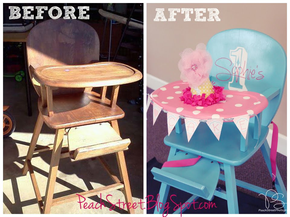 A Truly 'High' Chair ~ Fit for a Birthday Girl - Southern Revivals