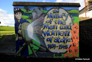 Hidden Plymouth: "The Blockhouse" WWII Mural - Stoke Village