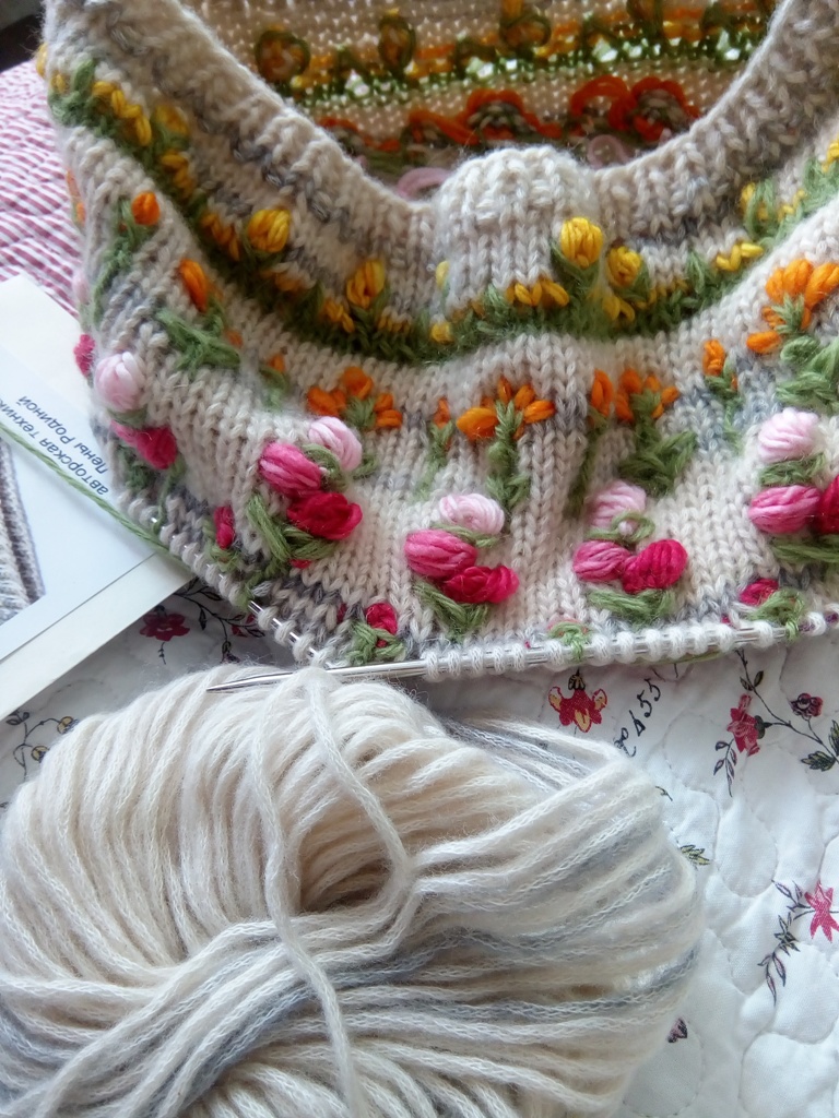 PTI - вязание: Вязание в авторской технике "Puff Color Knitting" от ...