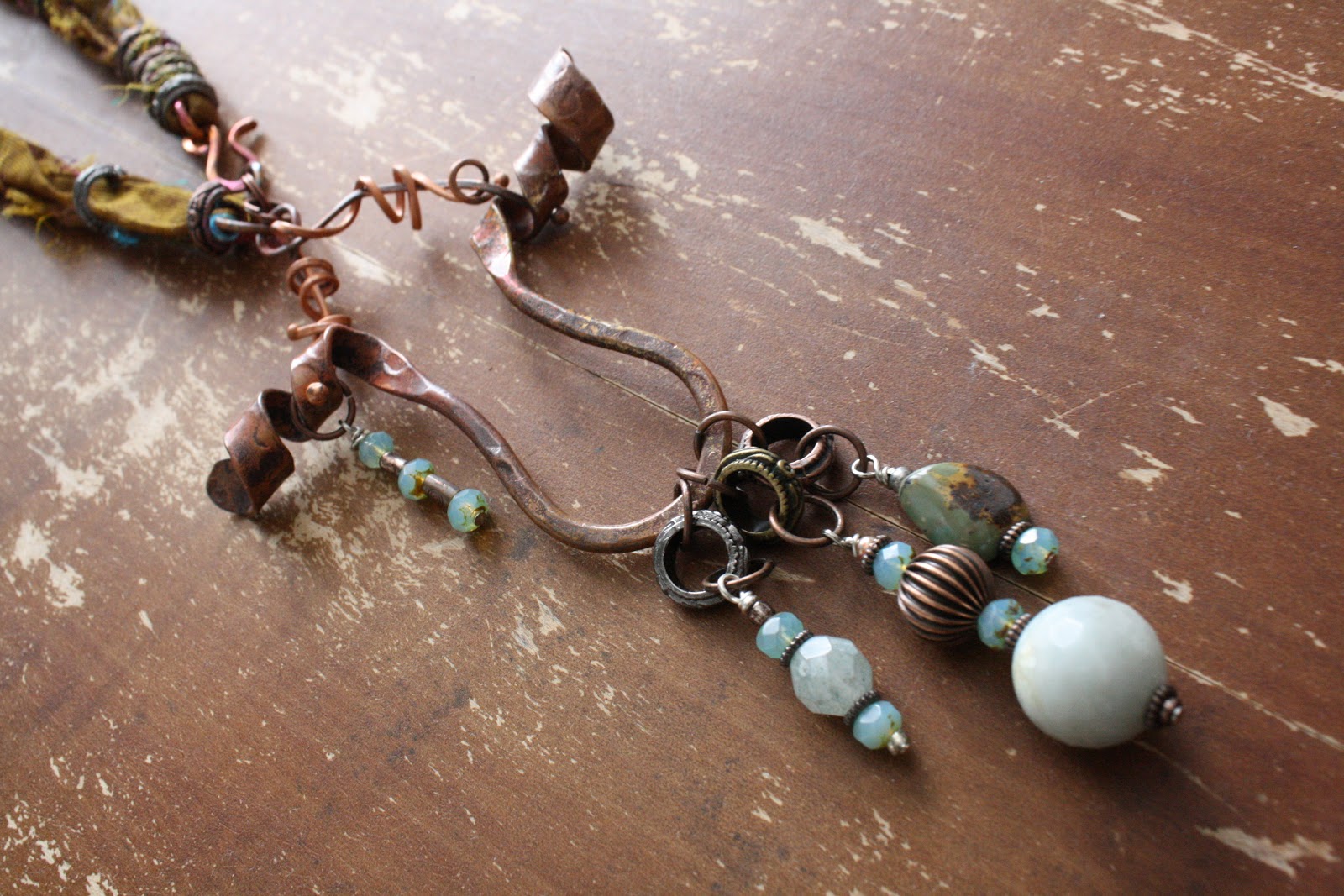 UMELECKY : Random Salvage Jewelry Spring 2013