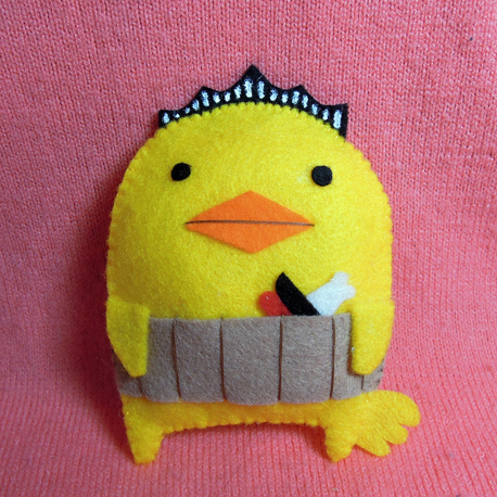 Bary san (バリィさん) Felt Tutorial ~ The Flying Eggplant