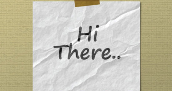 Membuat Efek Kertas Kusut dengan Photoshop | desainstudio | tutorial ...