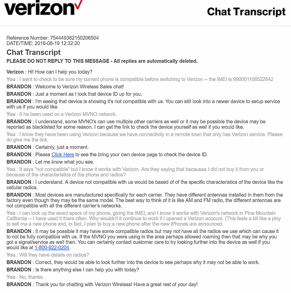 CIS 471: Verizon wouldn't lie to sell phones -- would they?