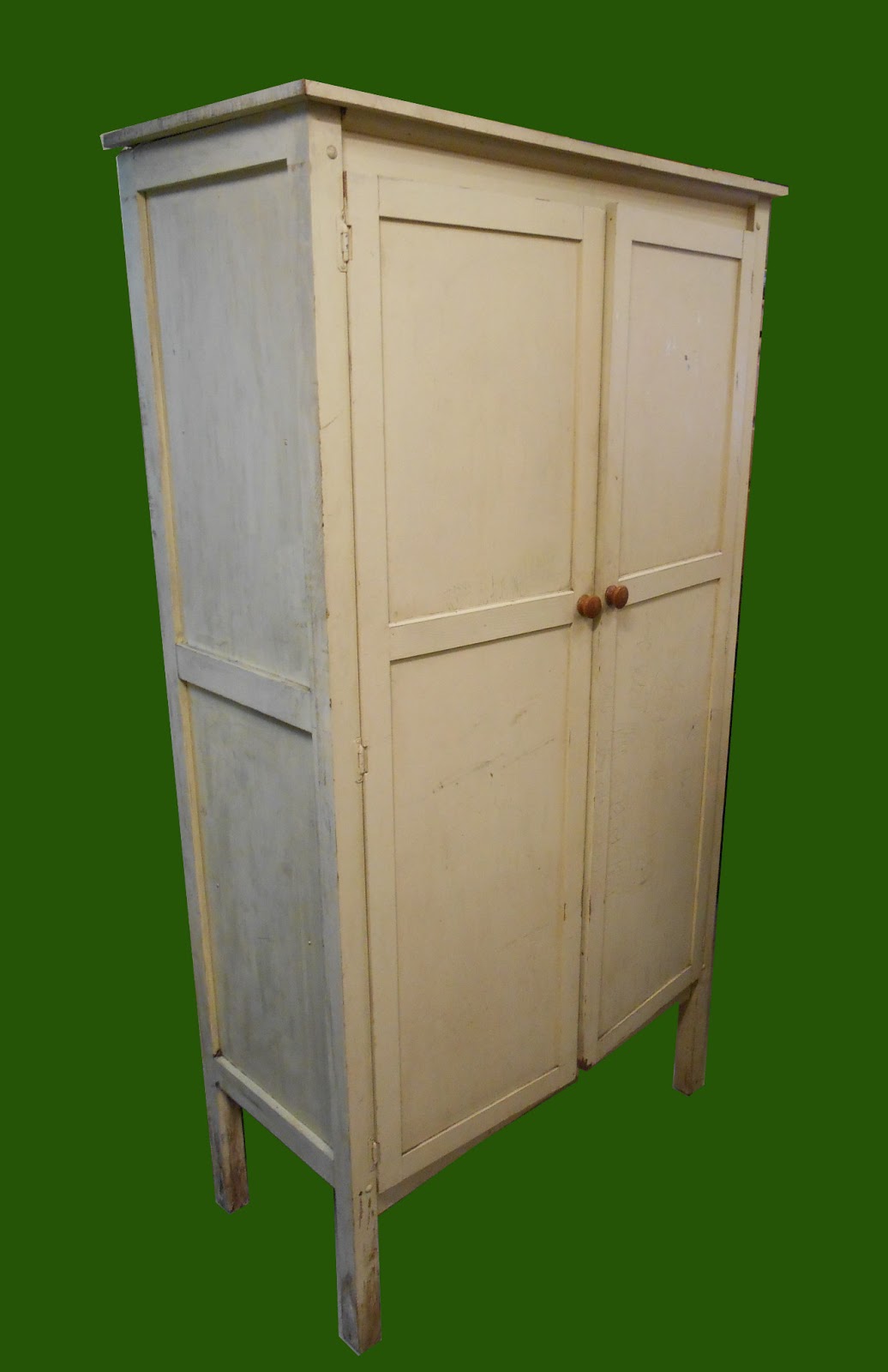 Uhuru Furniture & Collectibles: Vintage Closet w/Interior Shelves- SOLD