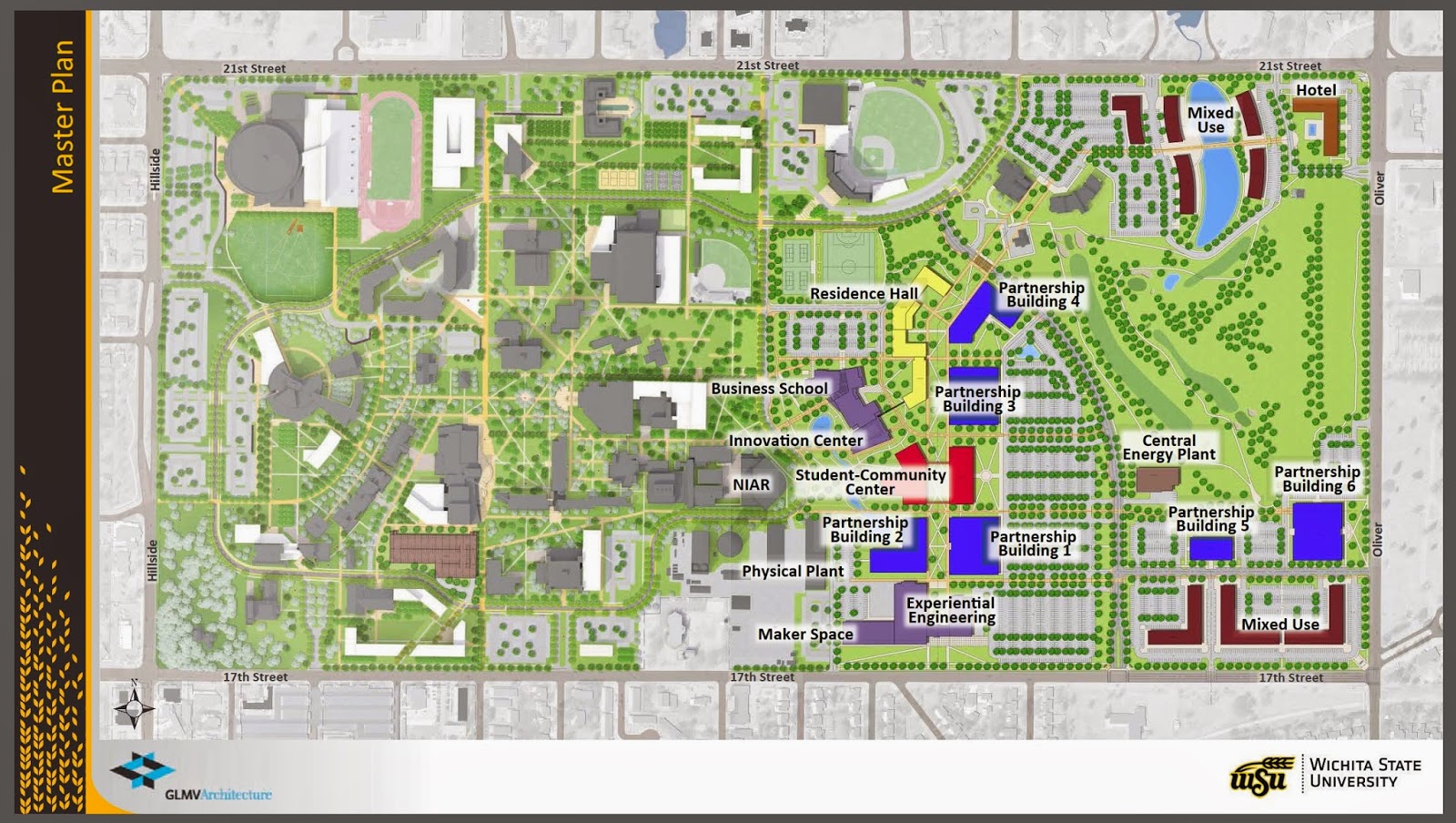 Innovation Districts: University Examples: KANSAS, Wichita