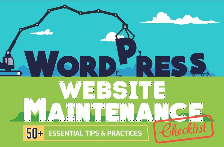 WordPress Website Maintenance Checklist 50+ Essential Tips & Practices - #Infographic