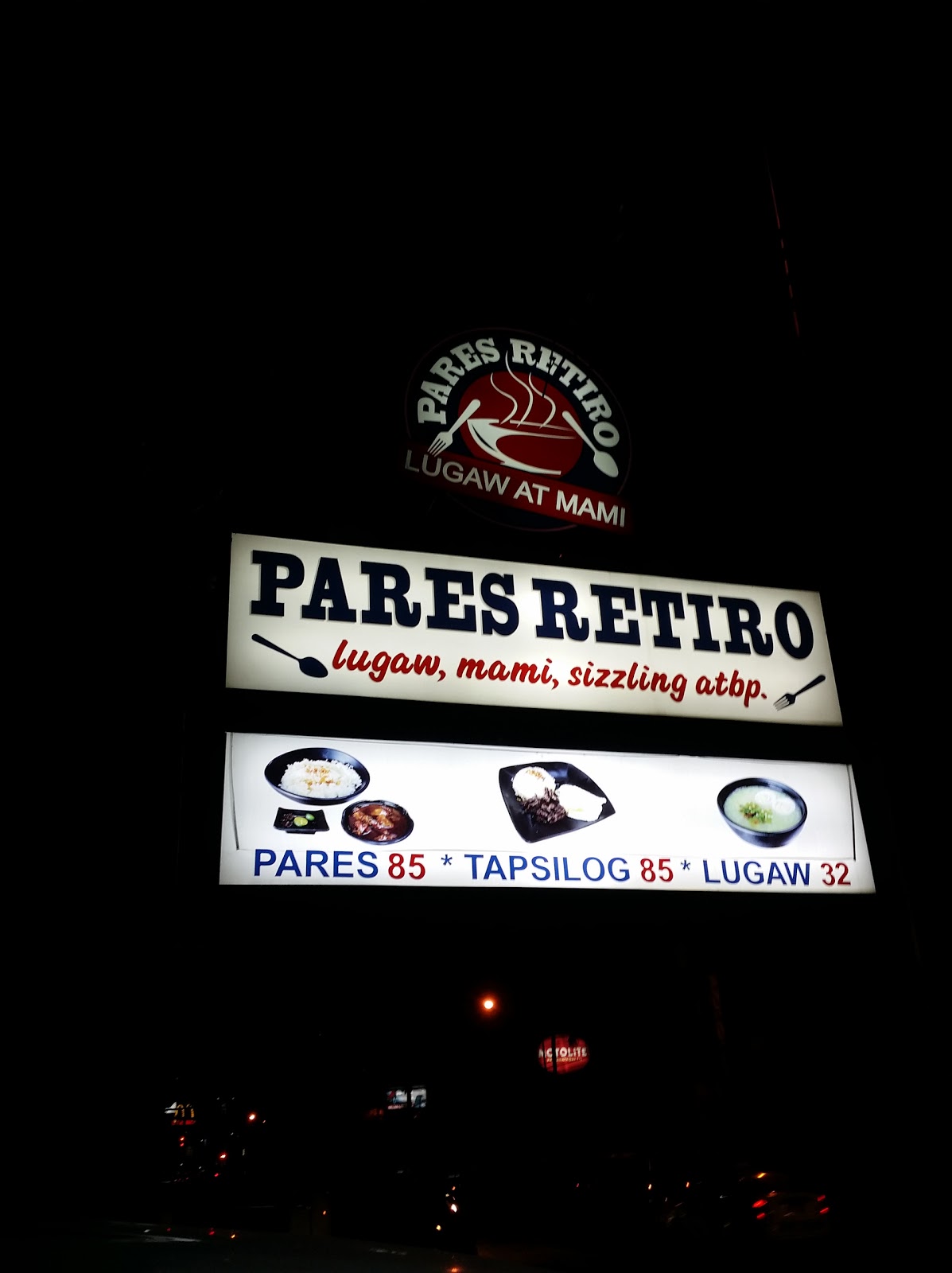 PARES RETIRO: The original pares in town - Living Life and whatnot