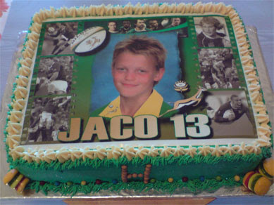 Delana's Cakes: Rugby Cakes