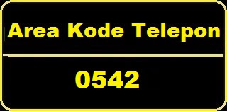 0542 - Nomor Kode Telepon Area Mana ? | Kode Telepon