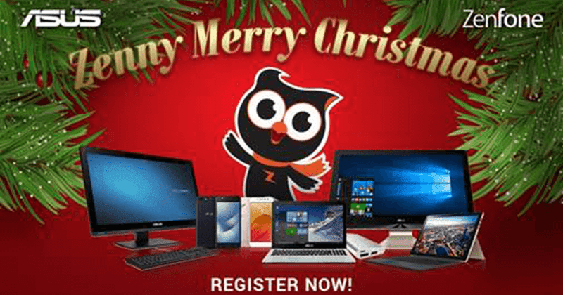 ASUS announces "ZENNY MERRY CHRISTMAS!" promo