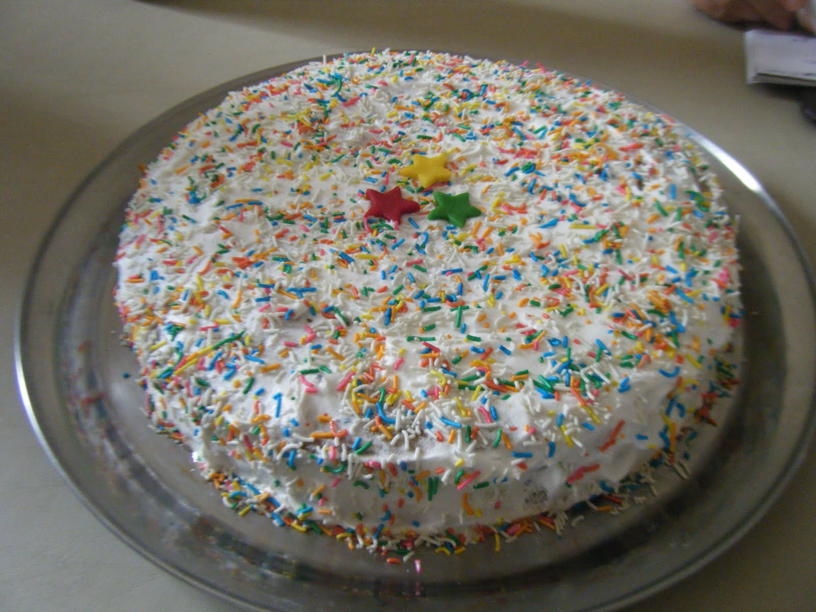 Doce Biscuit: Bolo Colorido - Receita