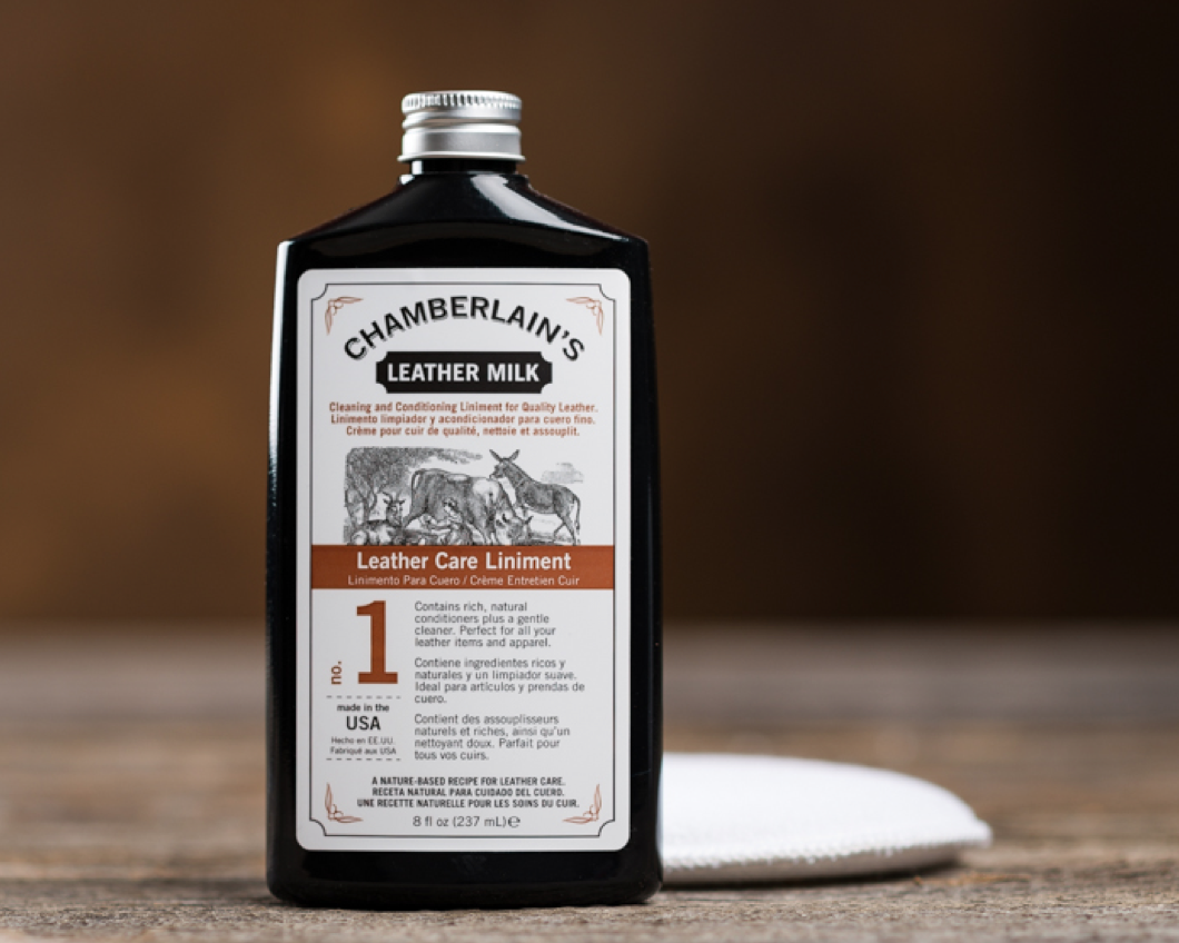 An Apel a Day: Chamberlain's Leather Milk Leather Care Liniment No. 1 # ...