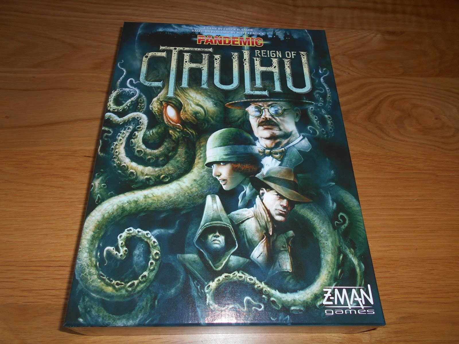 Pandemic Reign of Cthulhu reveiw and unboxing from Z-Man Games