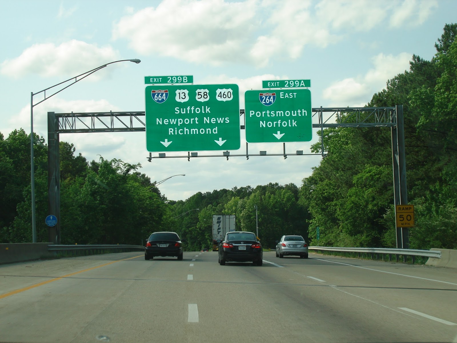 Luke's Signs: Interstate 64, Interstate 264, & I-664 - Chesapeake, VA