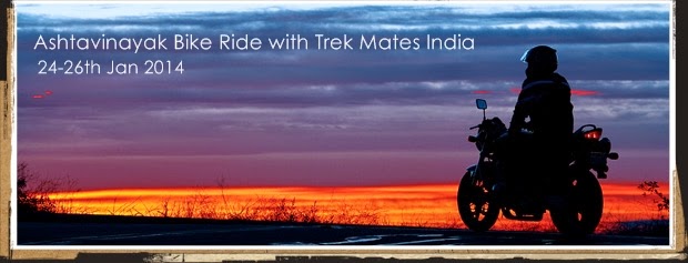 TMI: Bike Ride to AshtaVinayak on 24th-26th January 2015 | Trek Mates India