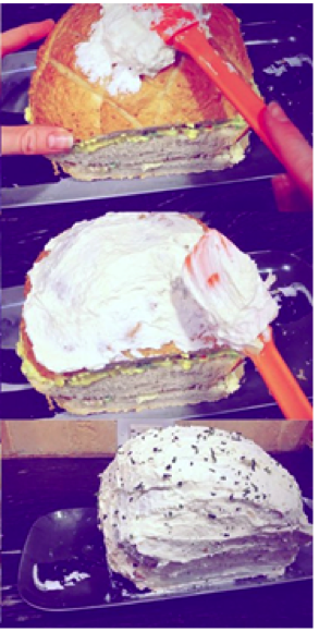 Frosted Ribbon Loaf // Eleanor Paige | Campbell Crafts