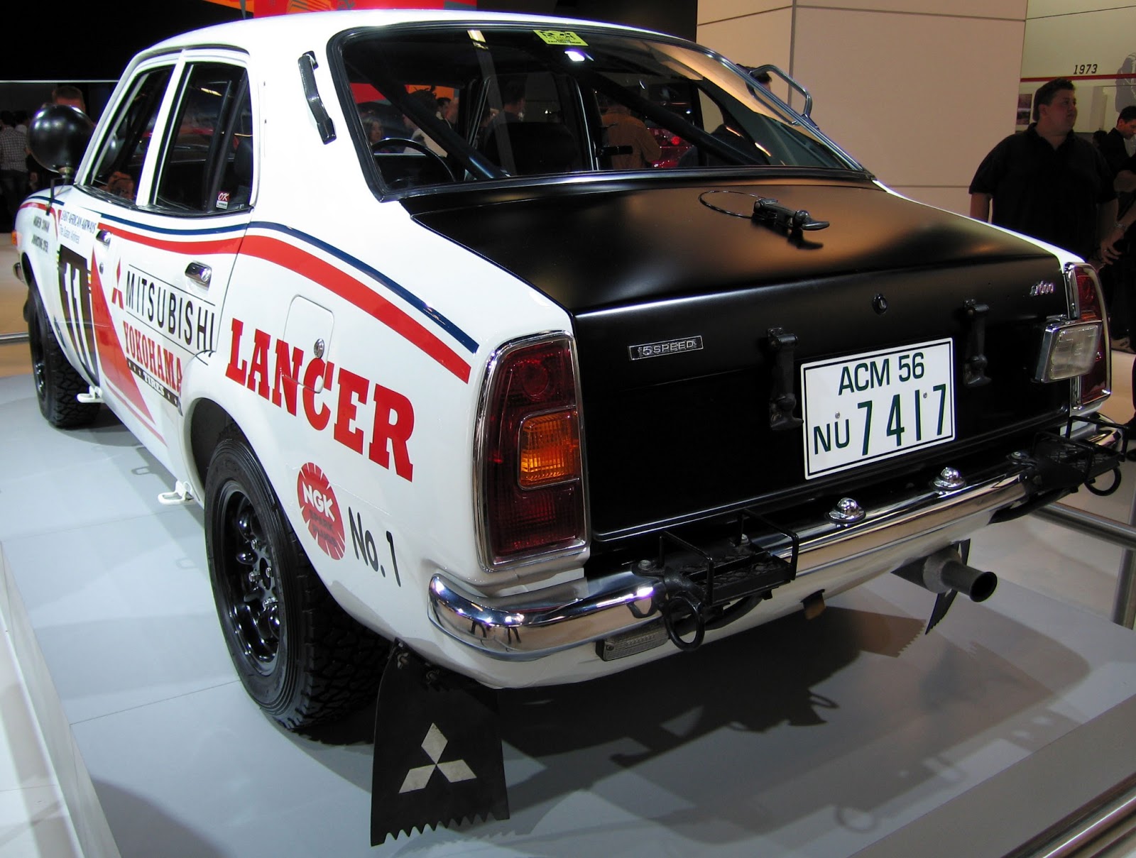 oldfordpartsbkk: Mitsubishi Colt Lancer 1600 GSR , 1st place, 1974 WRC ...
