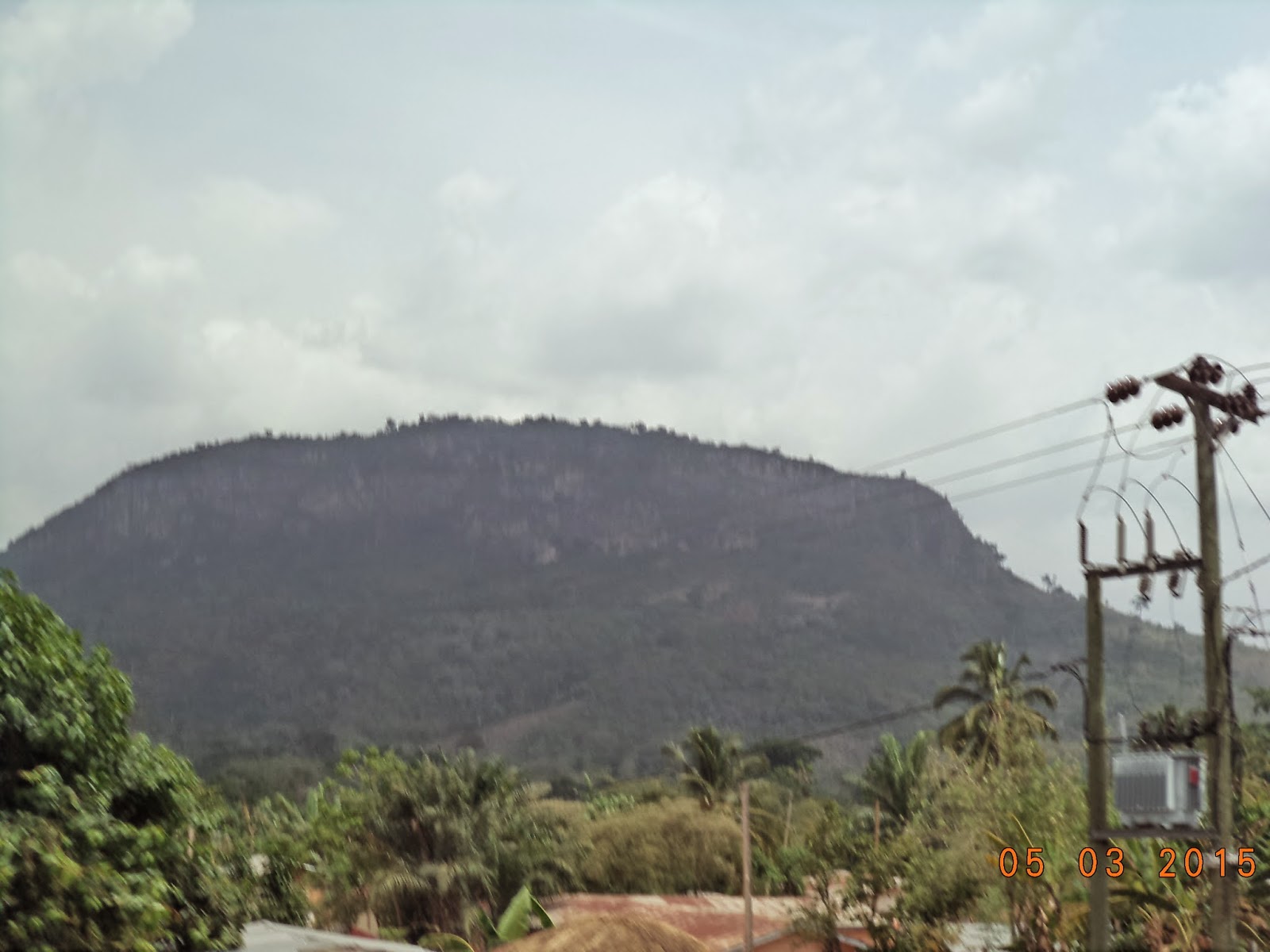 Simon's Geographic Blog of Places: Mt. Afadja 'To'