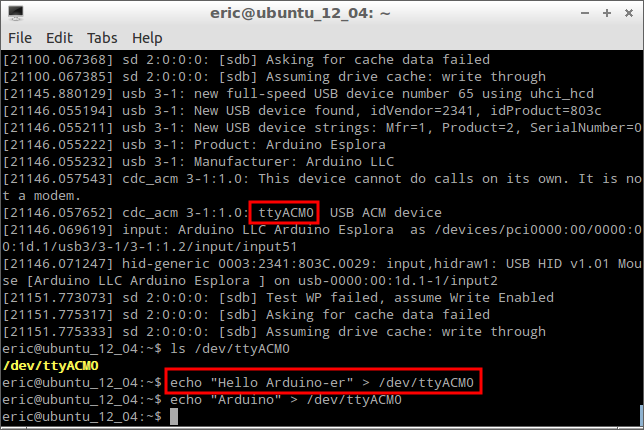 Arduino Er Determine Attached Port And Send Data To Arduino In