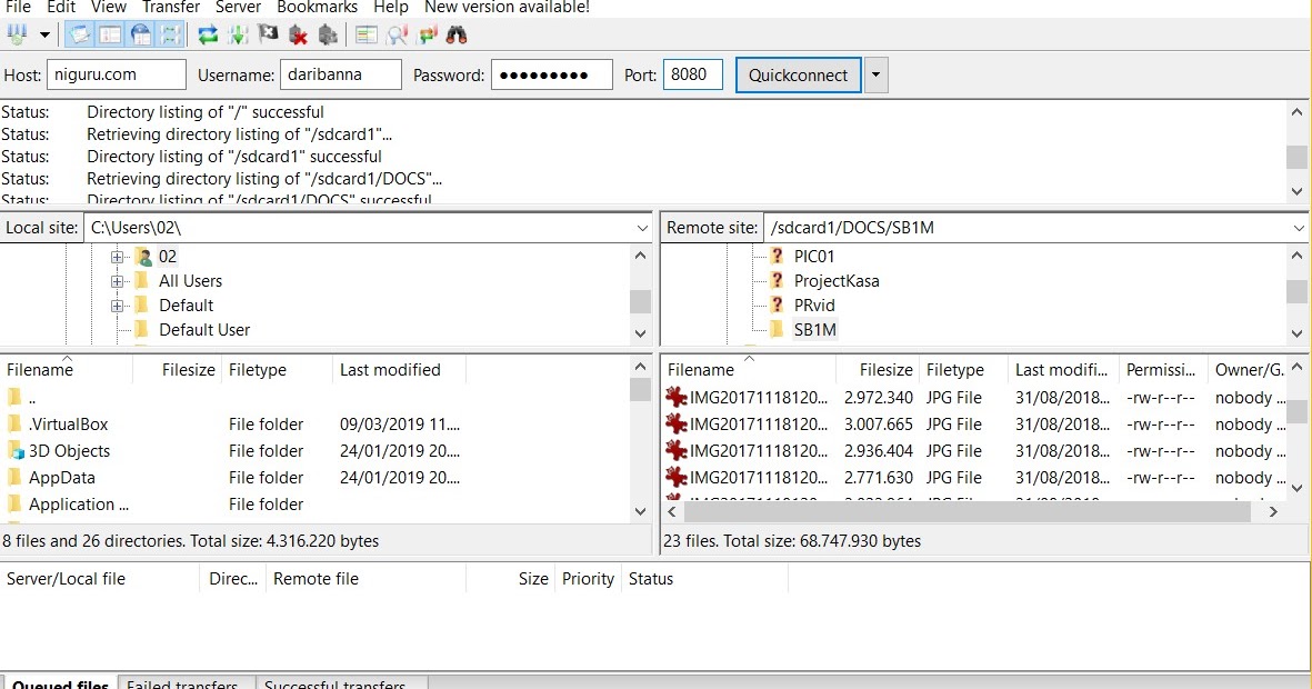 Filezilla, Aplikasi Untuk Membantu User Melakukan Upload File Ke Online ...