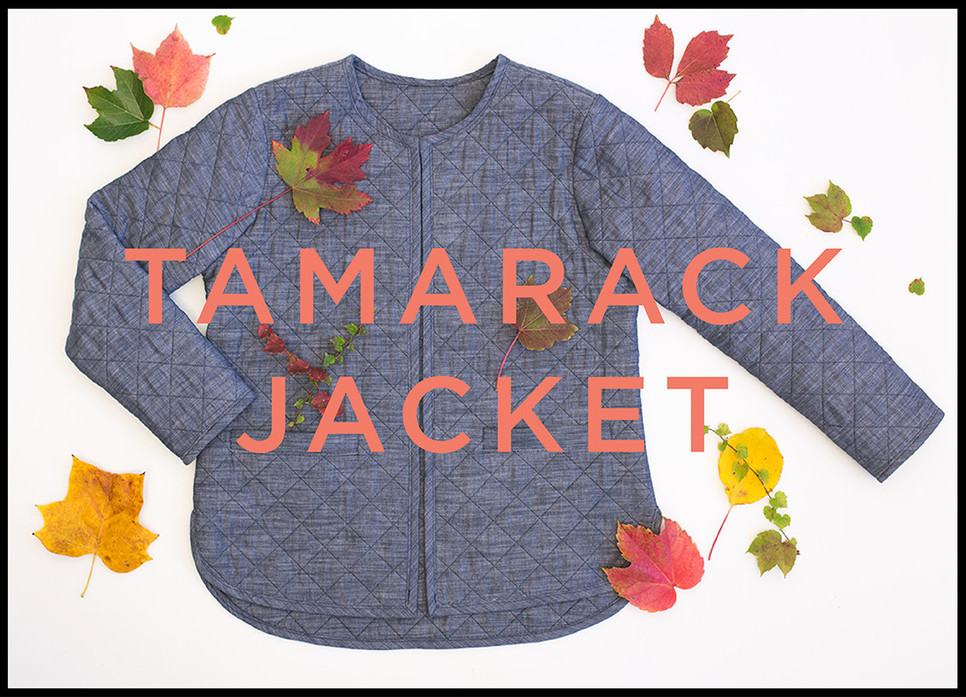 Diary of a Sewing Fanatic: The Tamarack Jacket from Grainline Studio