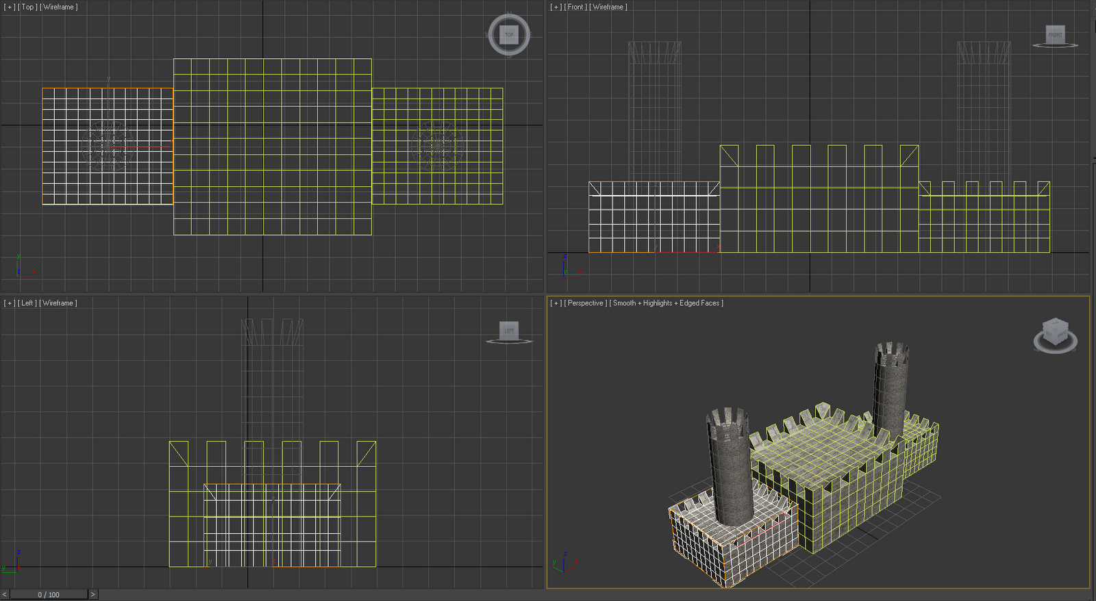 3D Modelling & Animation: Tower Final Design