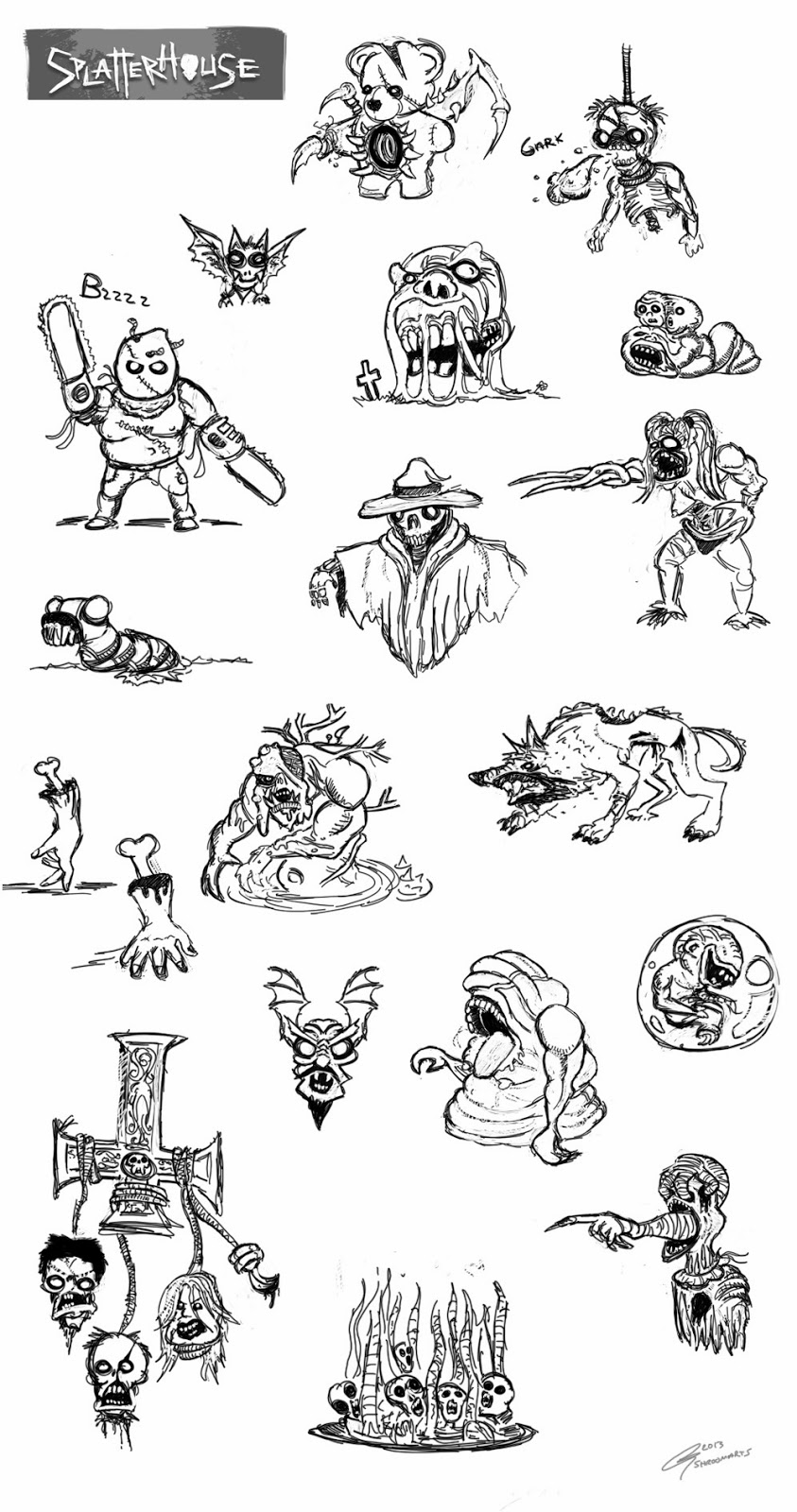 ShroomArts: Splatterhouse