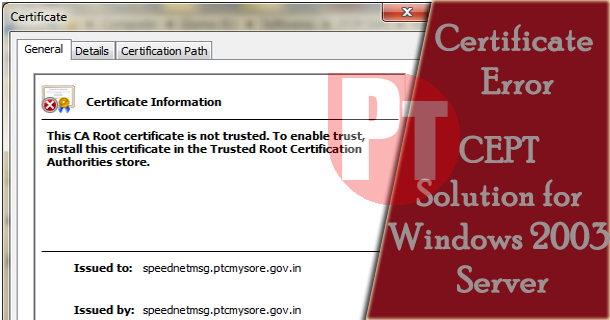 Solution of Security Certificate Issue for Communication Modules ...